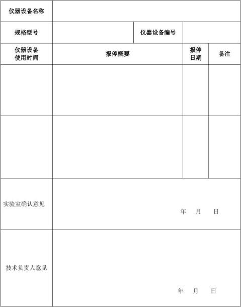 设备停用申请范文（八篇） 范文118 