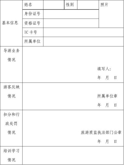 20xx年导游IC卡年审通知 - 范文118
