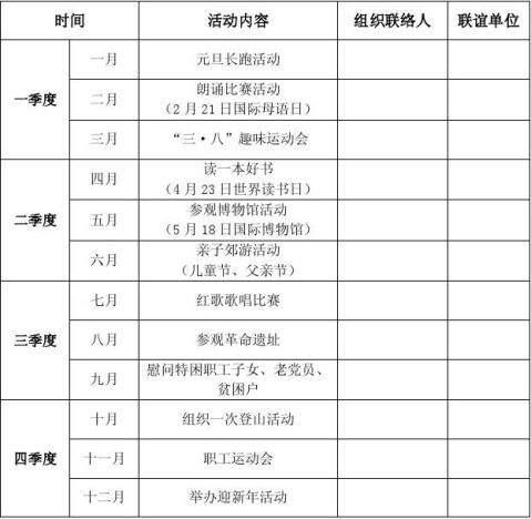 20xx年工会工作计划 - 范文118